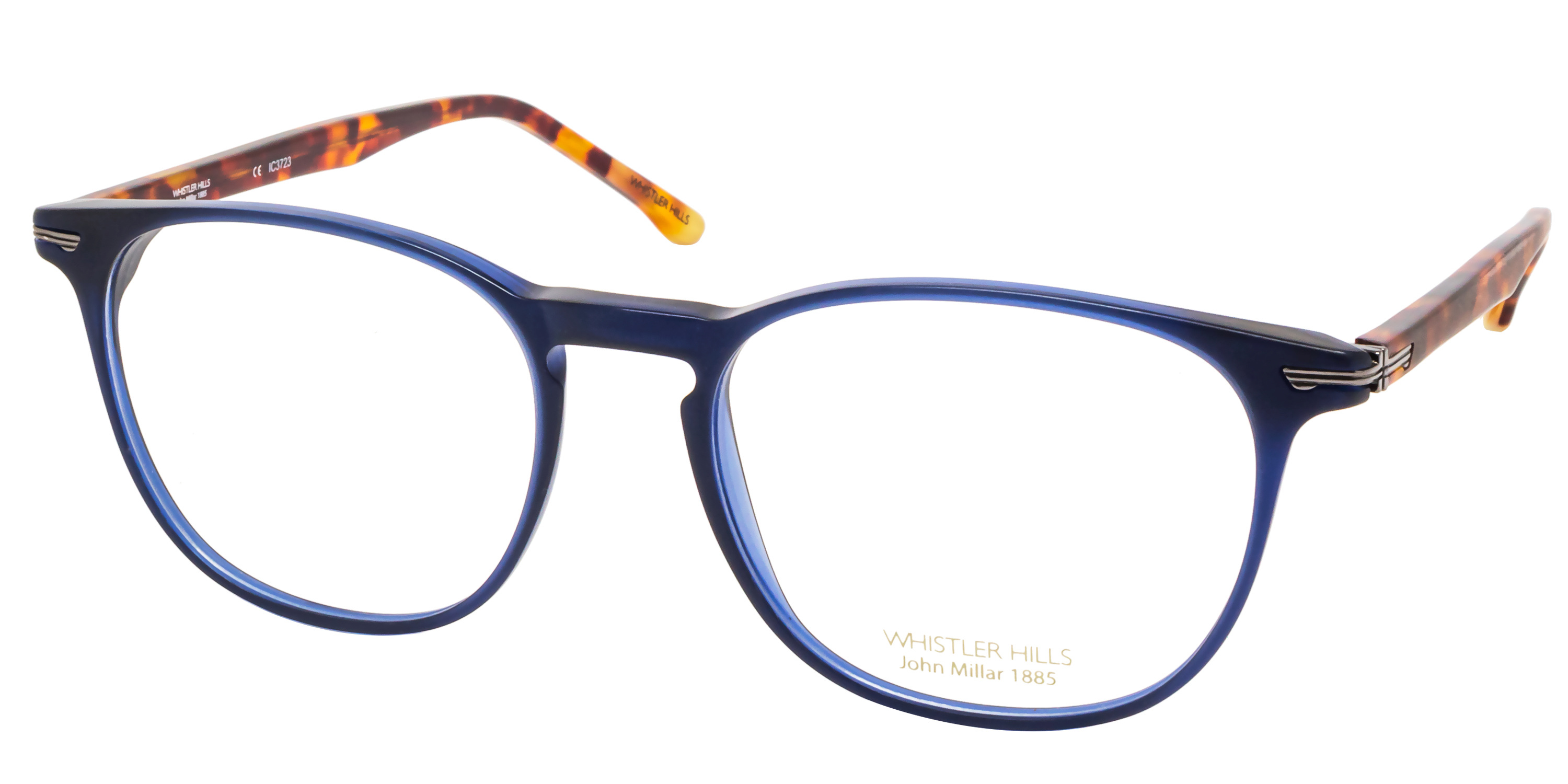 Lunettes de vue bleu foncé avec branches en écaille - Whistler Hills