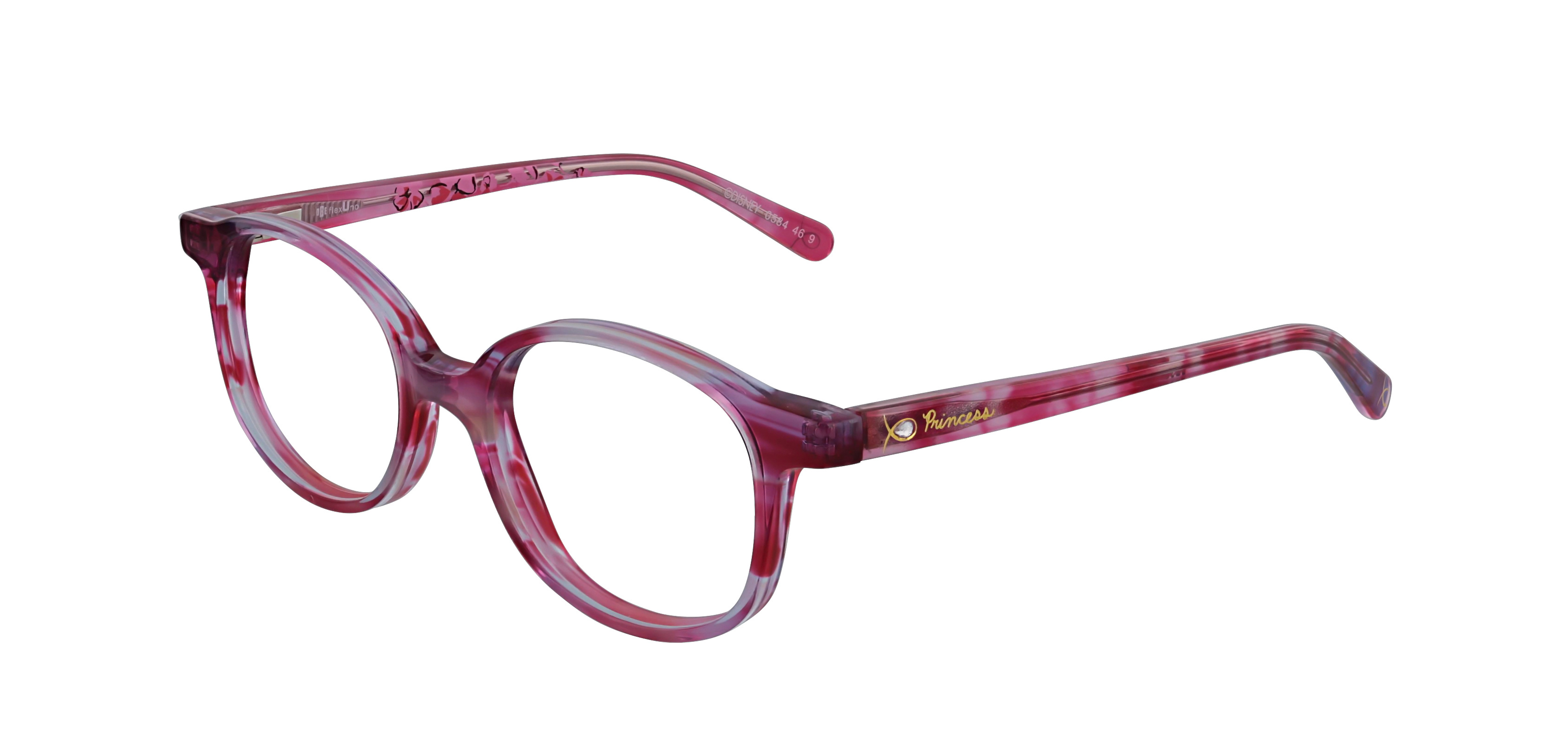 Lunettes de vue rouge foncé/bodeaux - Disney Princesses
